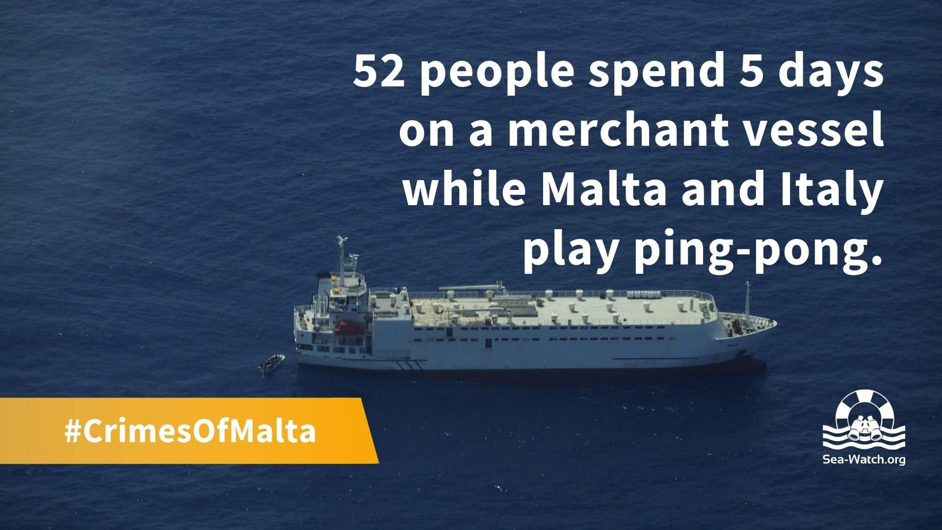 Crimes of Malta 07 • Sea-Watch e.V.